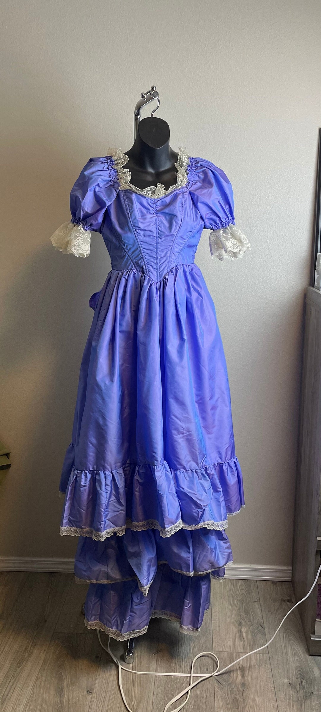 Southern Belle Style Vintage Costume Dress Size Med - Etsy
