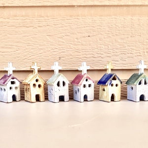 Small Skinny Church Handmade Ceramic in Hawaii Christmas Gift ...