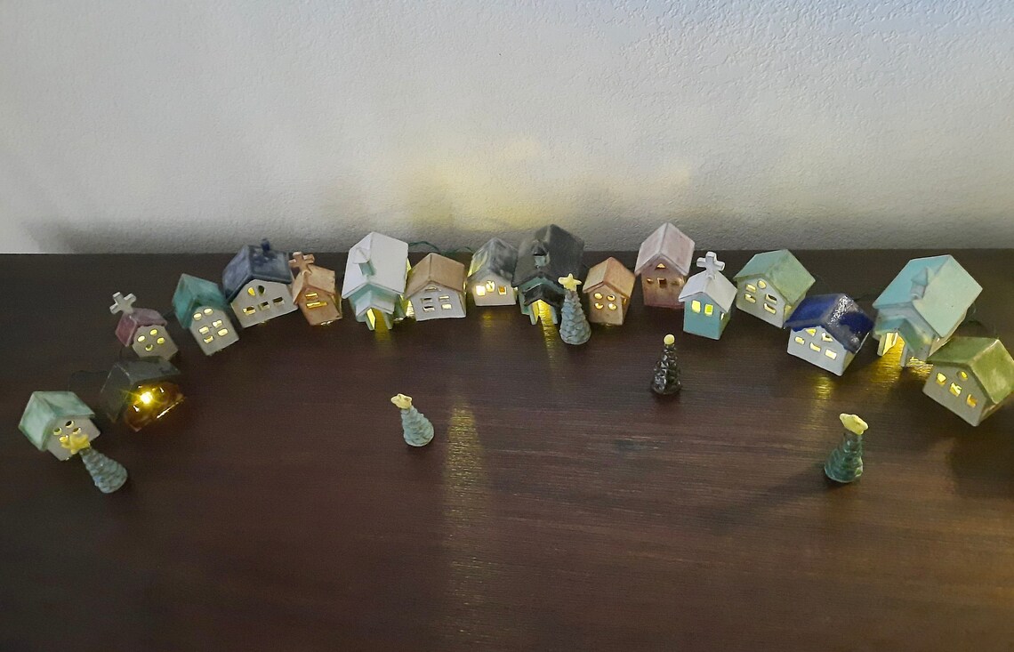 Small Skinny Church Handmade Ceramic in Hawaii Christmas Gift - Etsy
