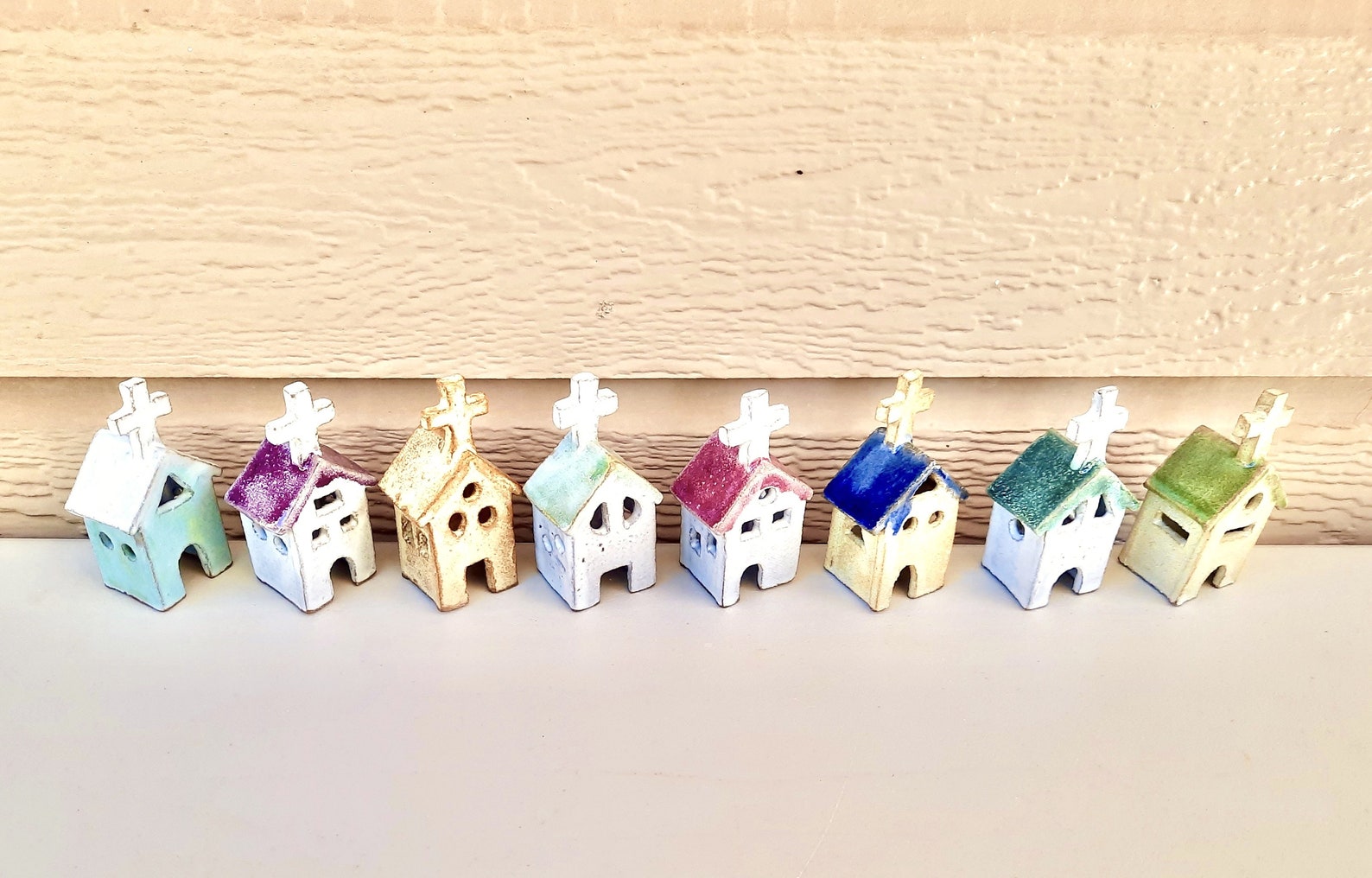 Small Skinny Church Handmade Ceramic in Hawaii Christmas Gift - Etsy