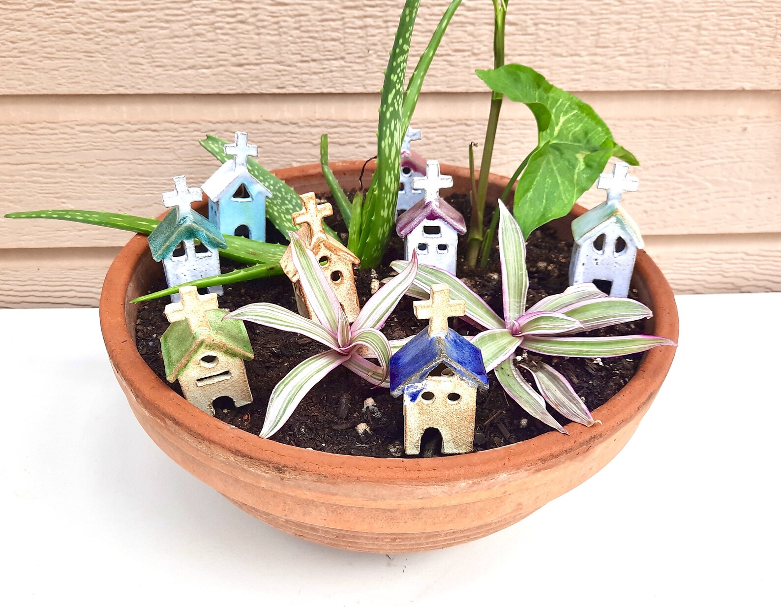 Small Skinny Church Handmade Ceramic in Hawaii Christmas Gift ...