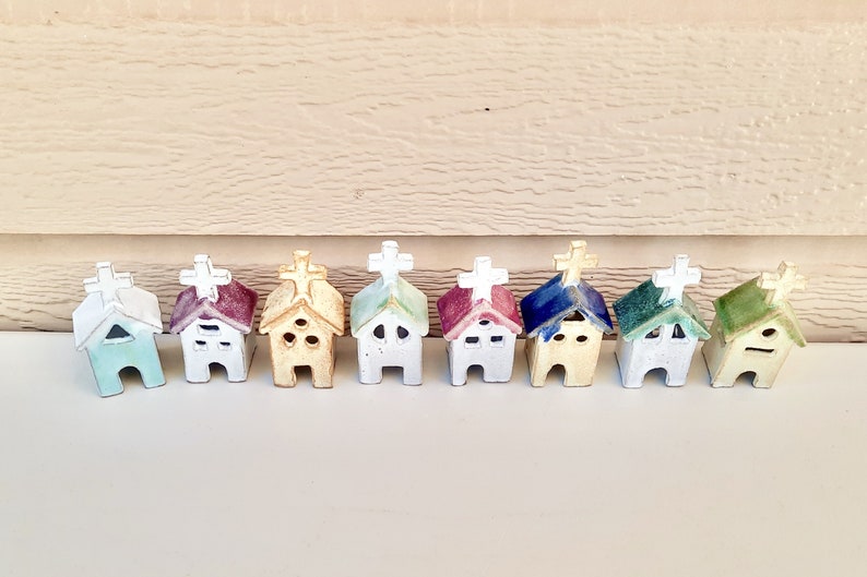 Small Skinny Church Handmade Ceramic in Hawaii Christmas Gift - Etsy
