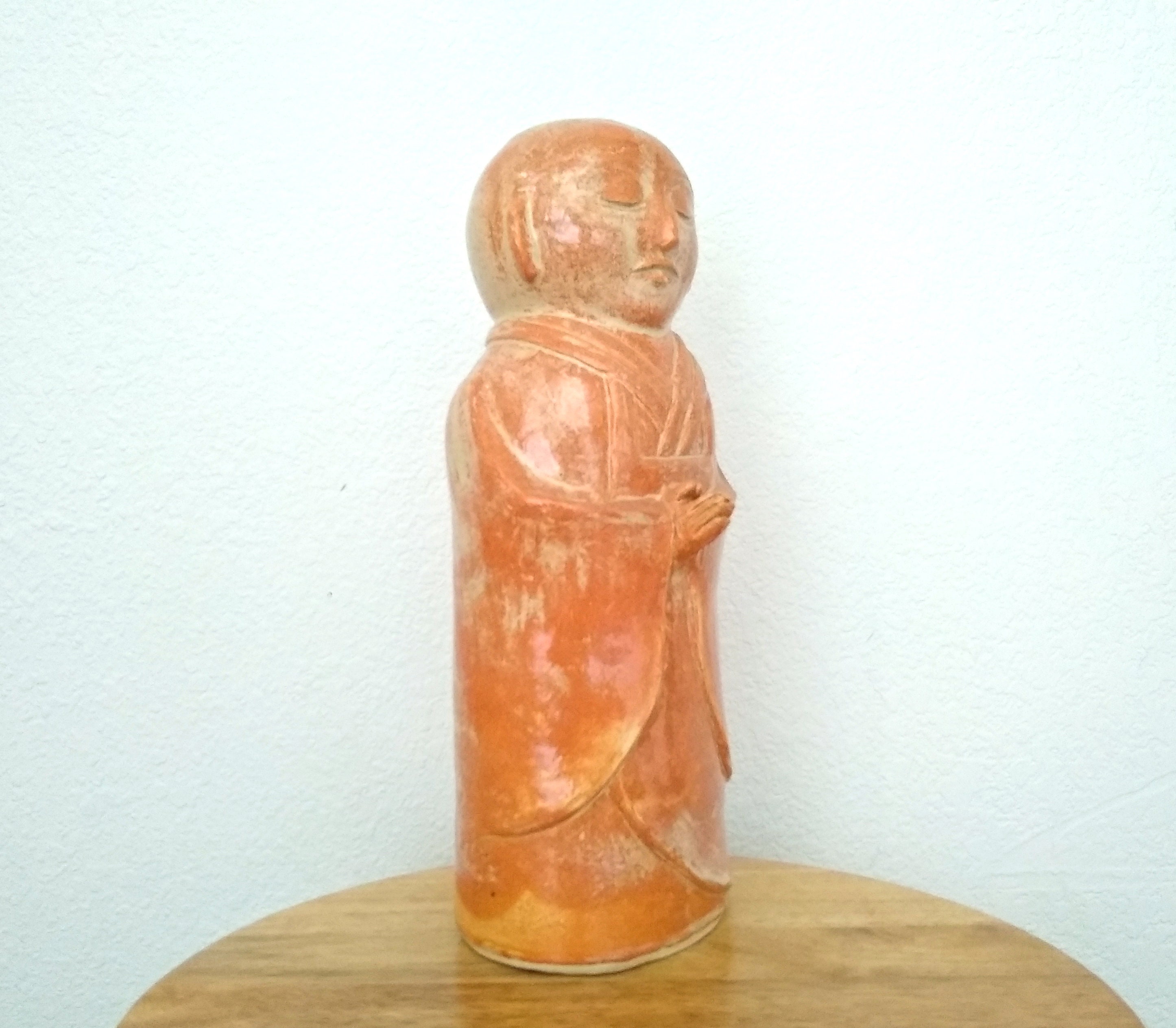 Japanese Buddhist Deity Jizo Handmade Ceramic Statue - Etsy