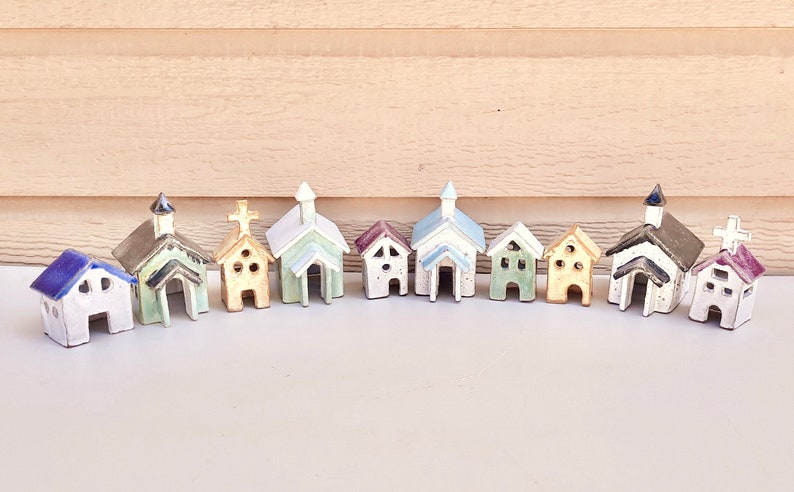 Small Skinny Church Handmade Ceramic in Hawaii Christmas Gift - Etsy