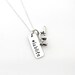 LABLIFE MICROSCOPE Sterling Silver Hand Stamped Charm - Etsy