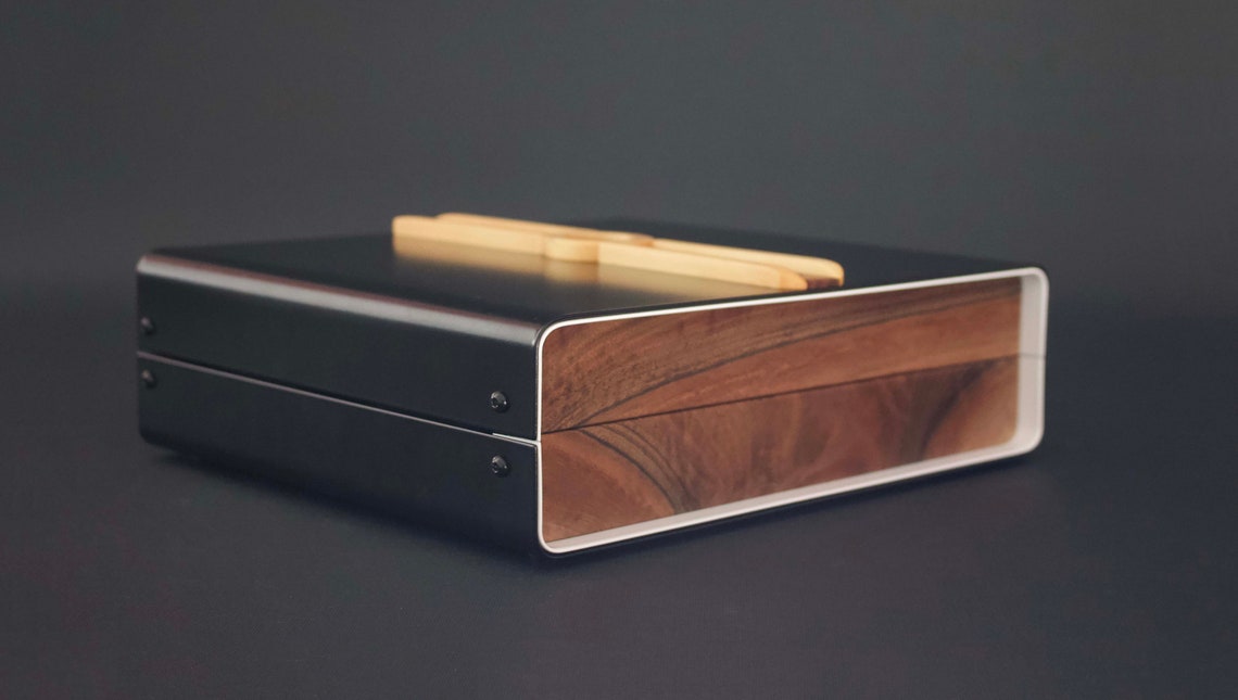 Hand Made Watch Box, Modern Watch Box, Wood Watch Box for Men, Walnut ...