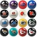 NFL Billiard Pool Ball Shift Knob Threaded Custom Shifter - Etsy