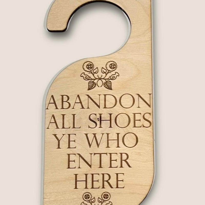 Enter Here Sign - Etsy