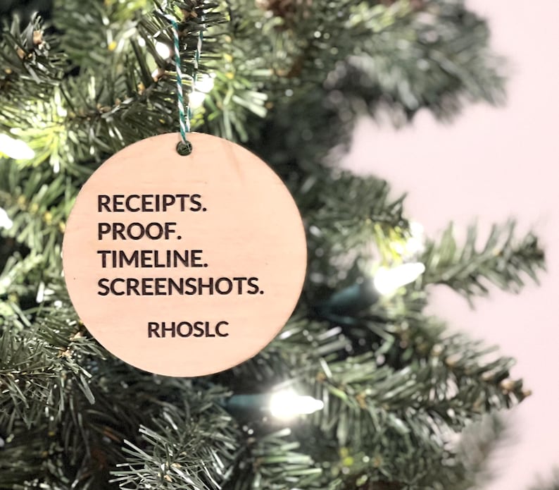 Receipts Proof Timeline, Real Housewives of Salt Lake City, Heather Gay ...
