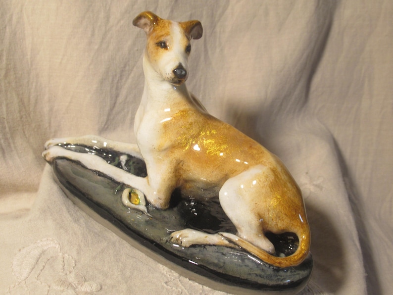 Ron Hevener Greyhound Dog Figurine ... Le Romantique - Etsy