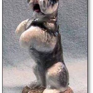 Ron Hevener Schnauzer Dog Figurine - Etsy