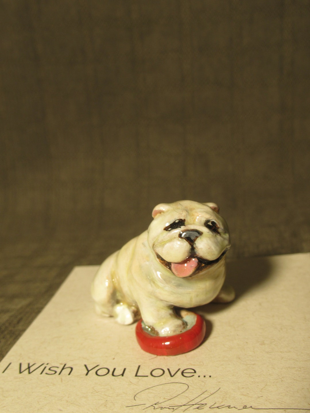 Ron Hevener Bulldogge Figuren auf Sammelkarten - Etsy.de