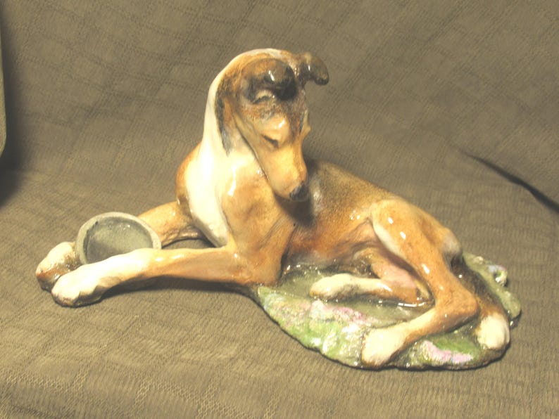 Ron Hevener Smooth Collie Dog Figurine - Etsy