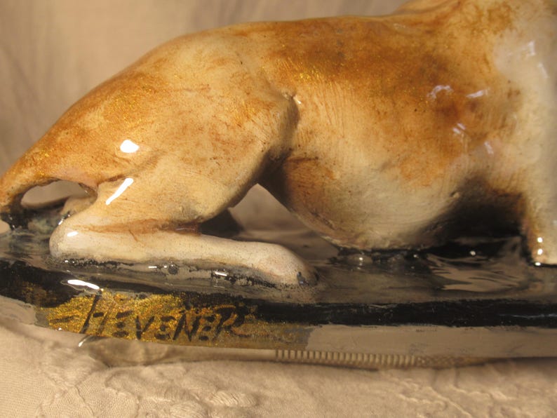 Ron Hevener Greyhound Dog Figurine ... Le Romantique - Etsy