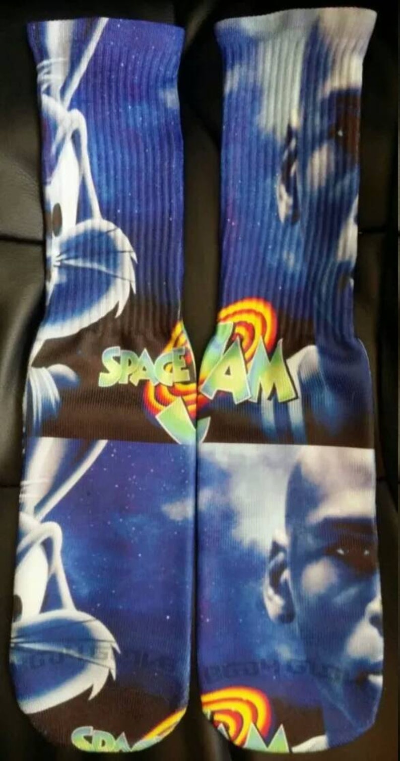 Space Jam 2 Custom Dryfit Socks - Etsy