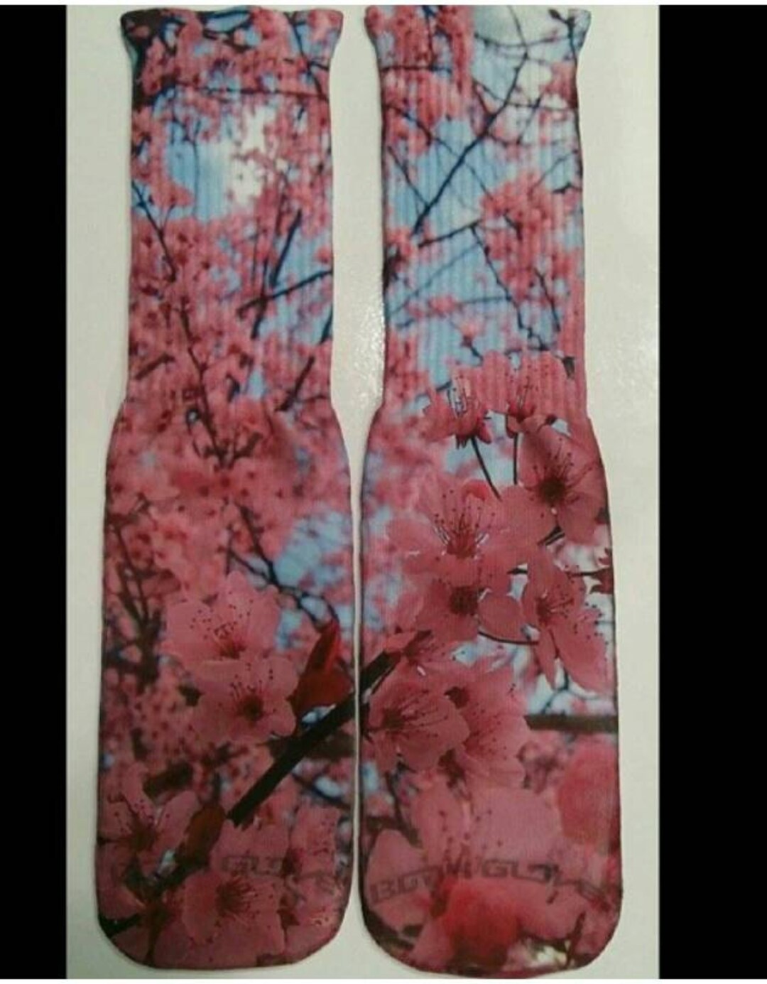 Cherry Blossom Custom Dryfit Socks - Etsy