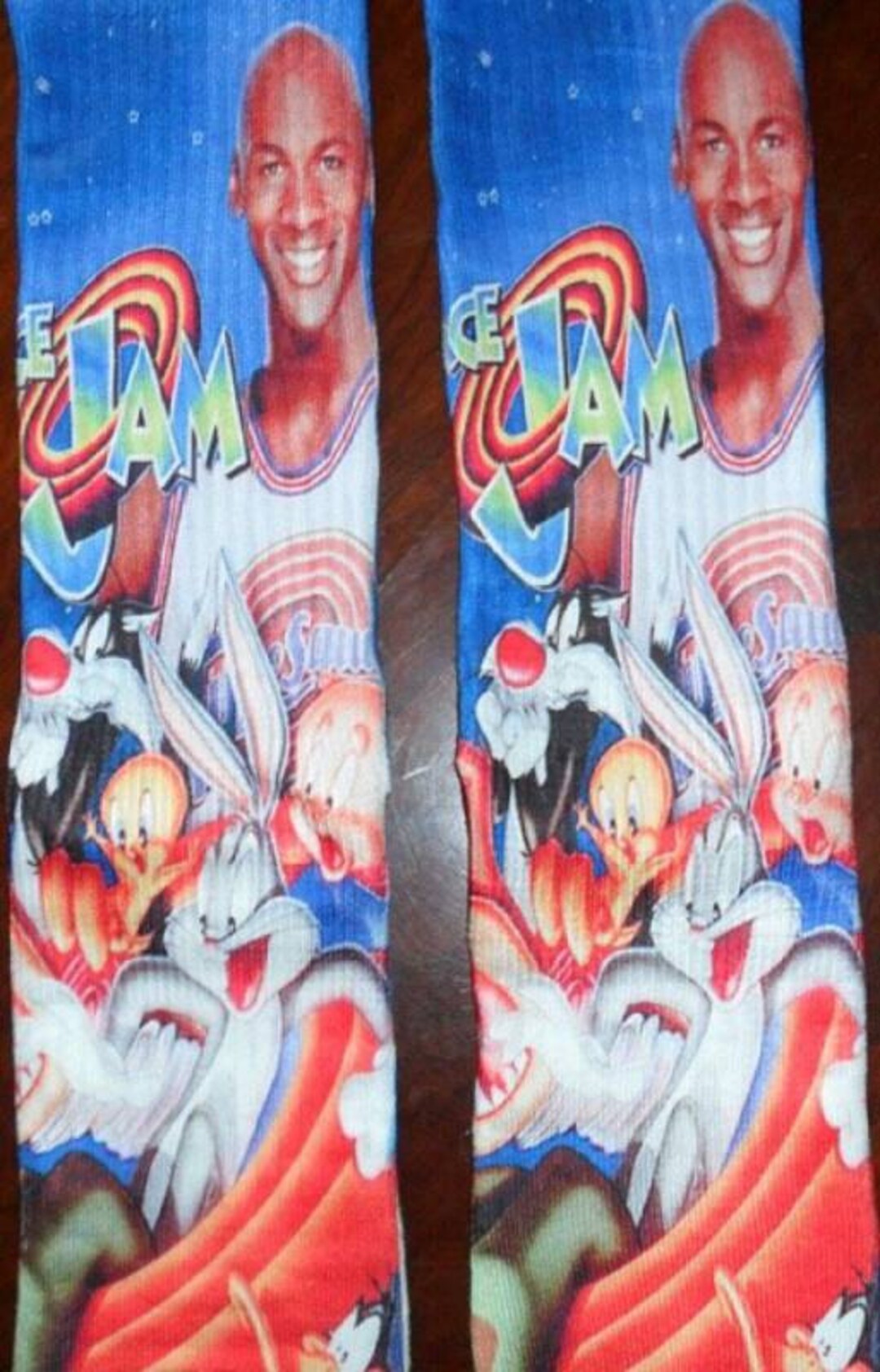 Space Jam Custom Dryfit Socks - Etsy