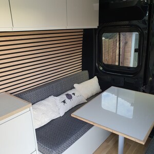 Caravan Campervan Custom Size Cushions Waterproof Fabric Patterned Bed ...