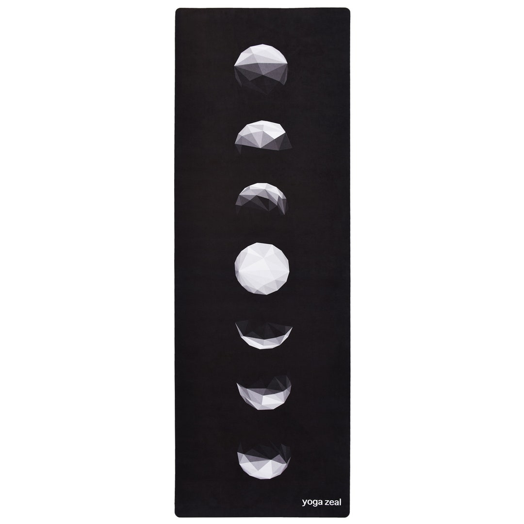 Geometric Moon Yoga Mat - Eco-friendly Printed Designs by Yoga Zeal ...