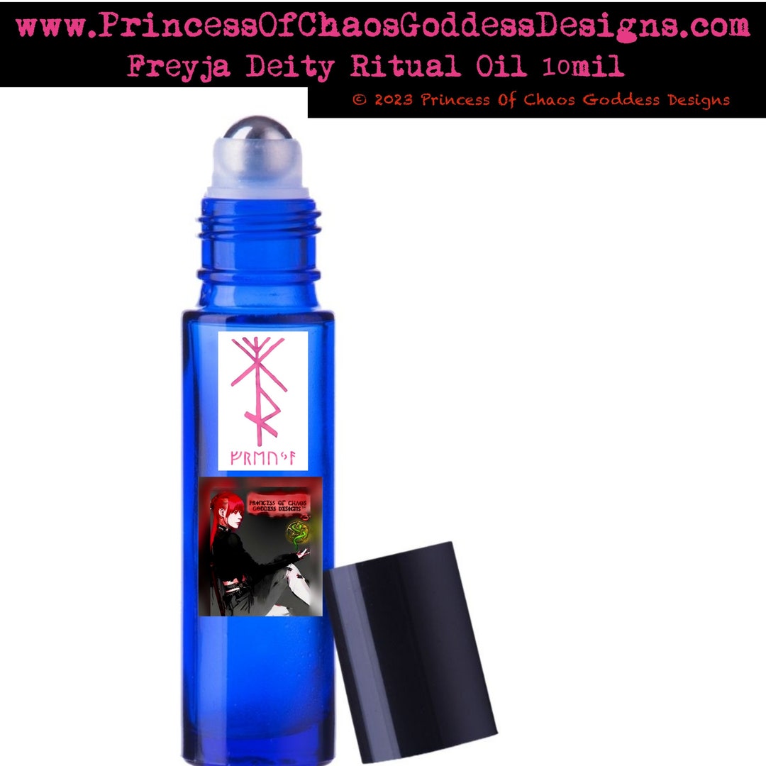Freya Norse Goddess Deity Ritual Oil - Etsy