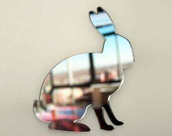 Rabbit mirror | Etsy