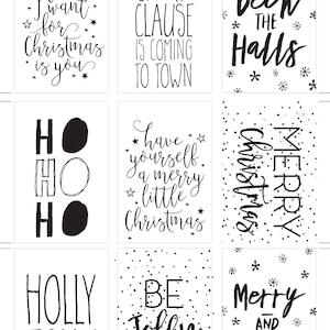 Printable Christmas Tag, Instant Download, Christmas Gift Tag ...