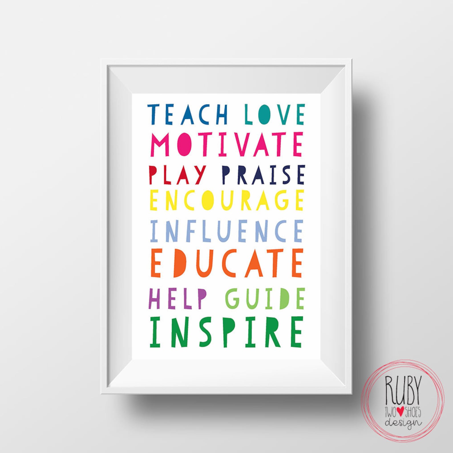 Printable Teacher Print Wall Print Teacher Quote Teacher - Etsy