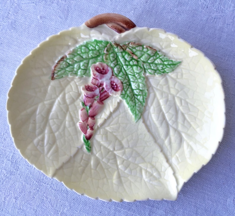 Carlton Ware Hand Painted Vintage Pin Dish With Foxglove - Etsy