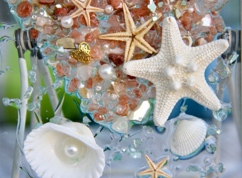 Coral Shell Heart for Beach Decor Coastal Seashell Wall - Etsy