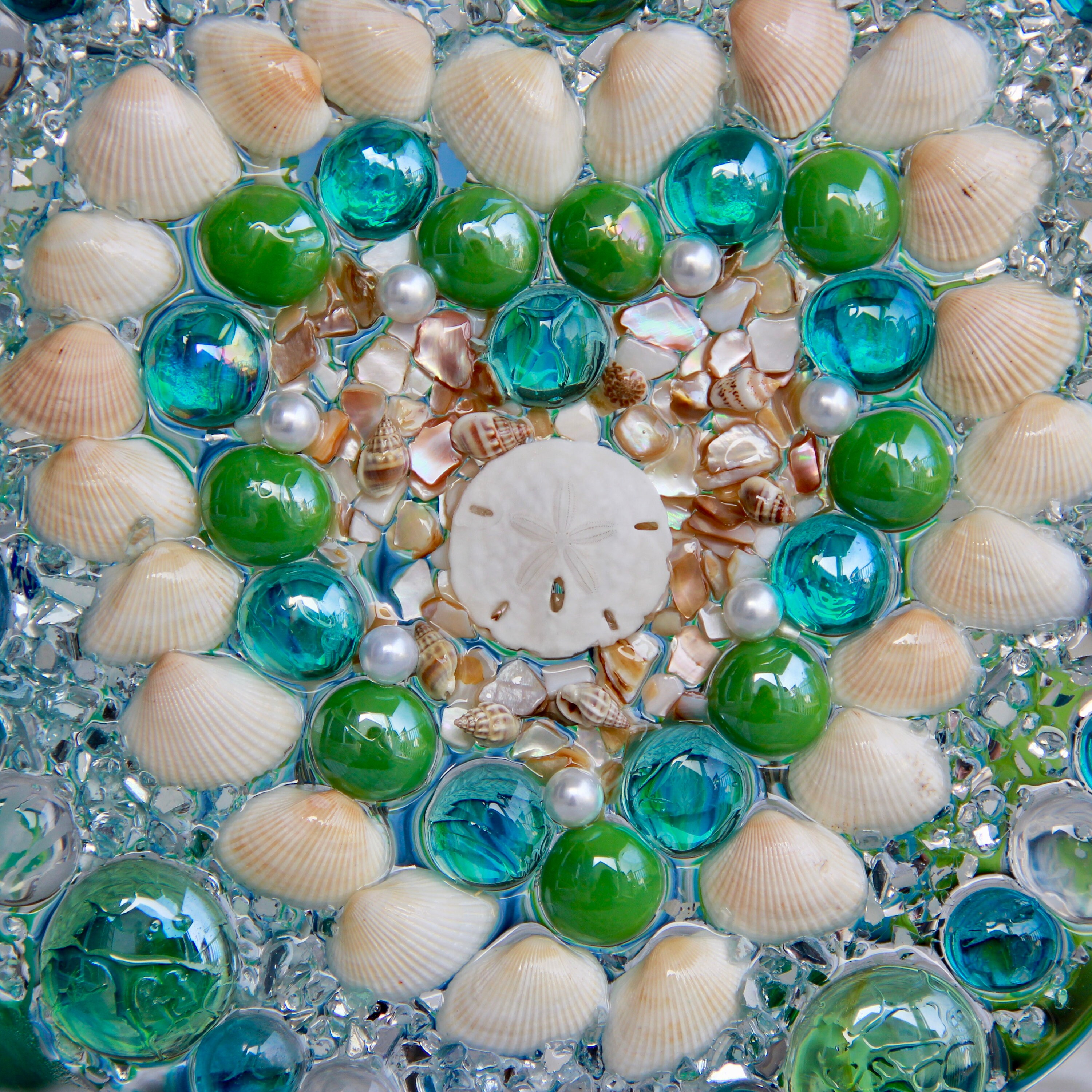 Blue Heart Wall Art for Beach Decor Coastal Heart Decor | Etsy