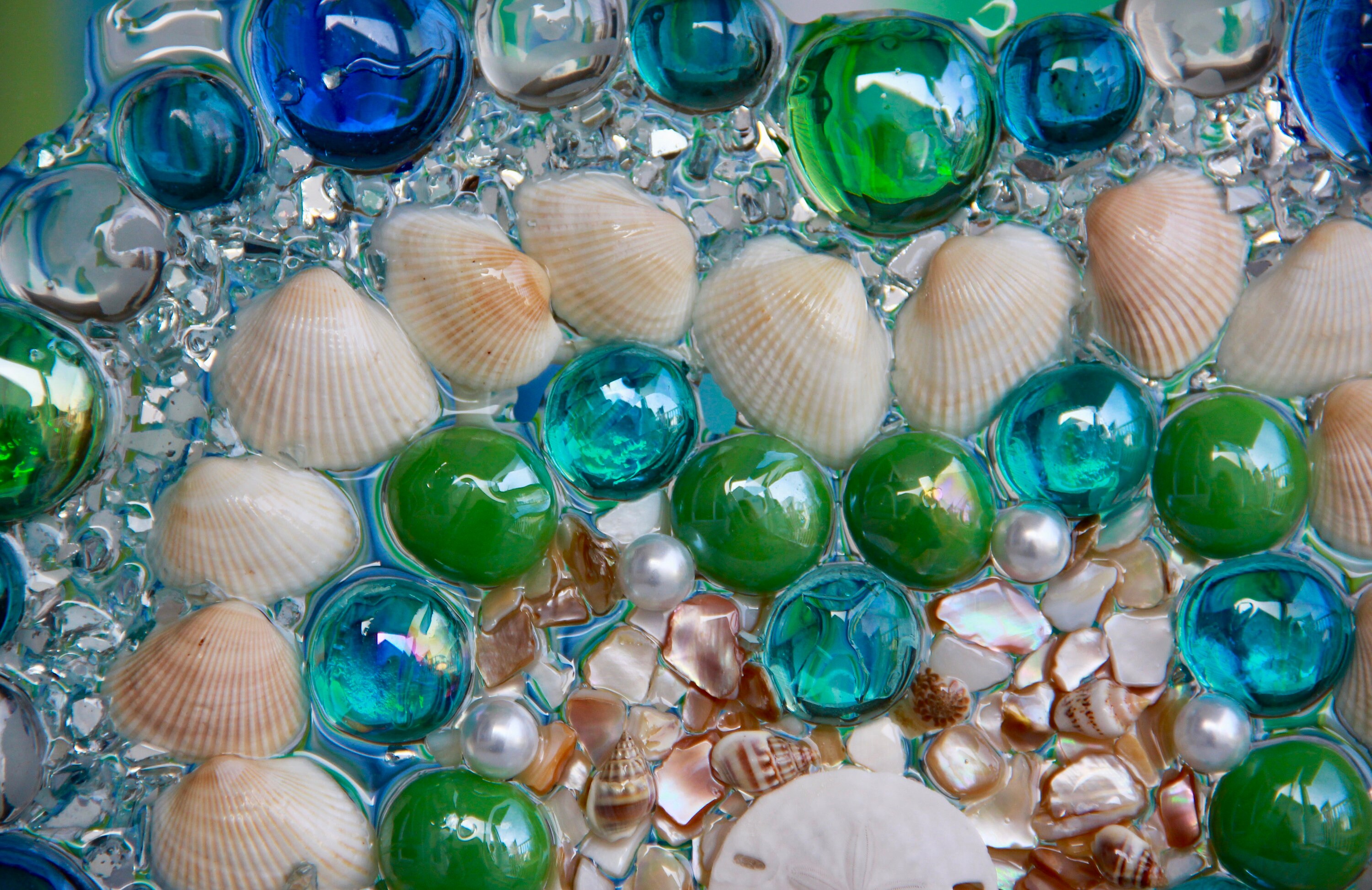 Blue Heart Wall Art for Beach Decor Coastal Heart Decor | Etsy