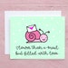 Funny Cute Snail Mail Social Distance Long Distance Greeting Card for ...