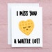 I Miss You Card I Miss You a Waffle Lot Kawaii Funny Pun Card Waffle ...