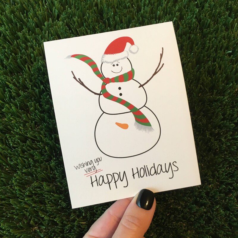 Funny Holiday Cards - Etsy