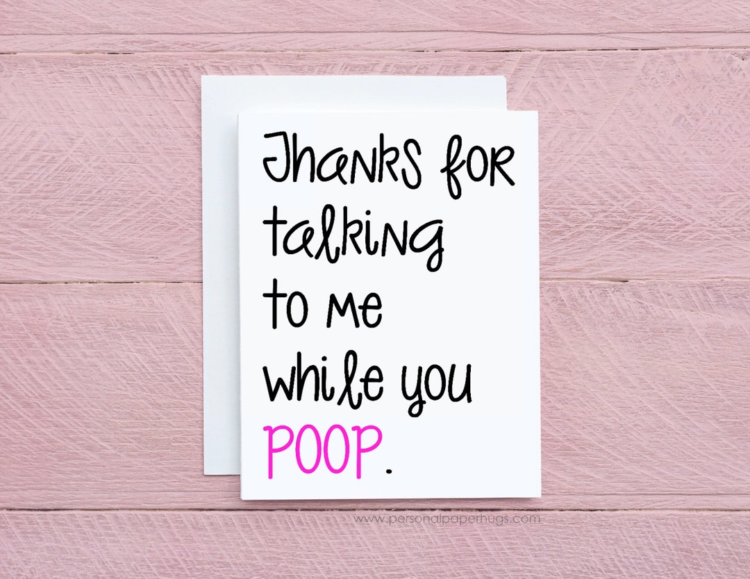 Funny Friendship Relationship Greeting Card for Best Friend, Long ...