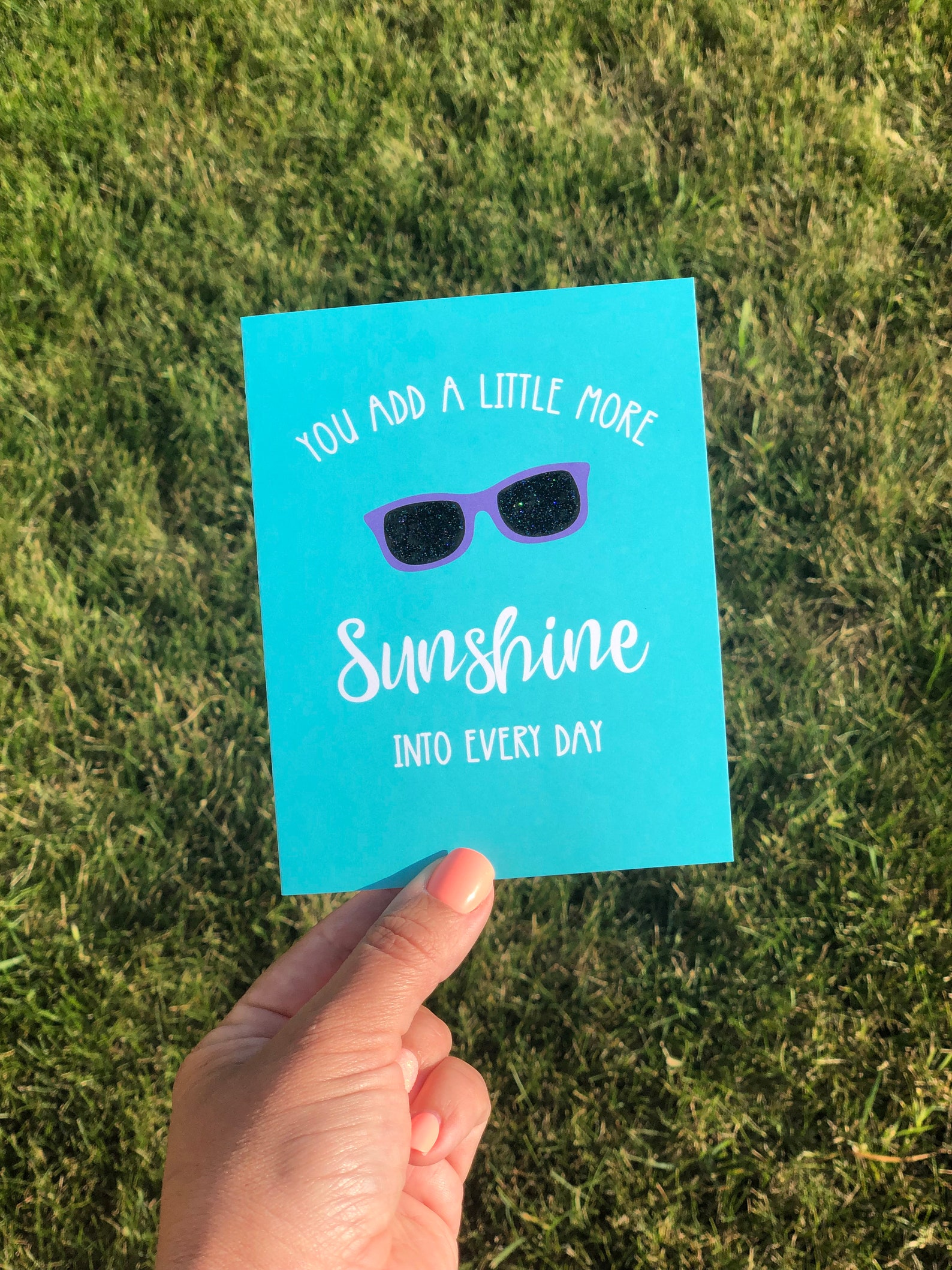 Fun Thinking of You Greeting Card Encouragement Card for | Etsy