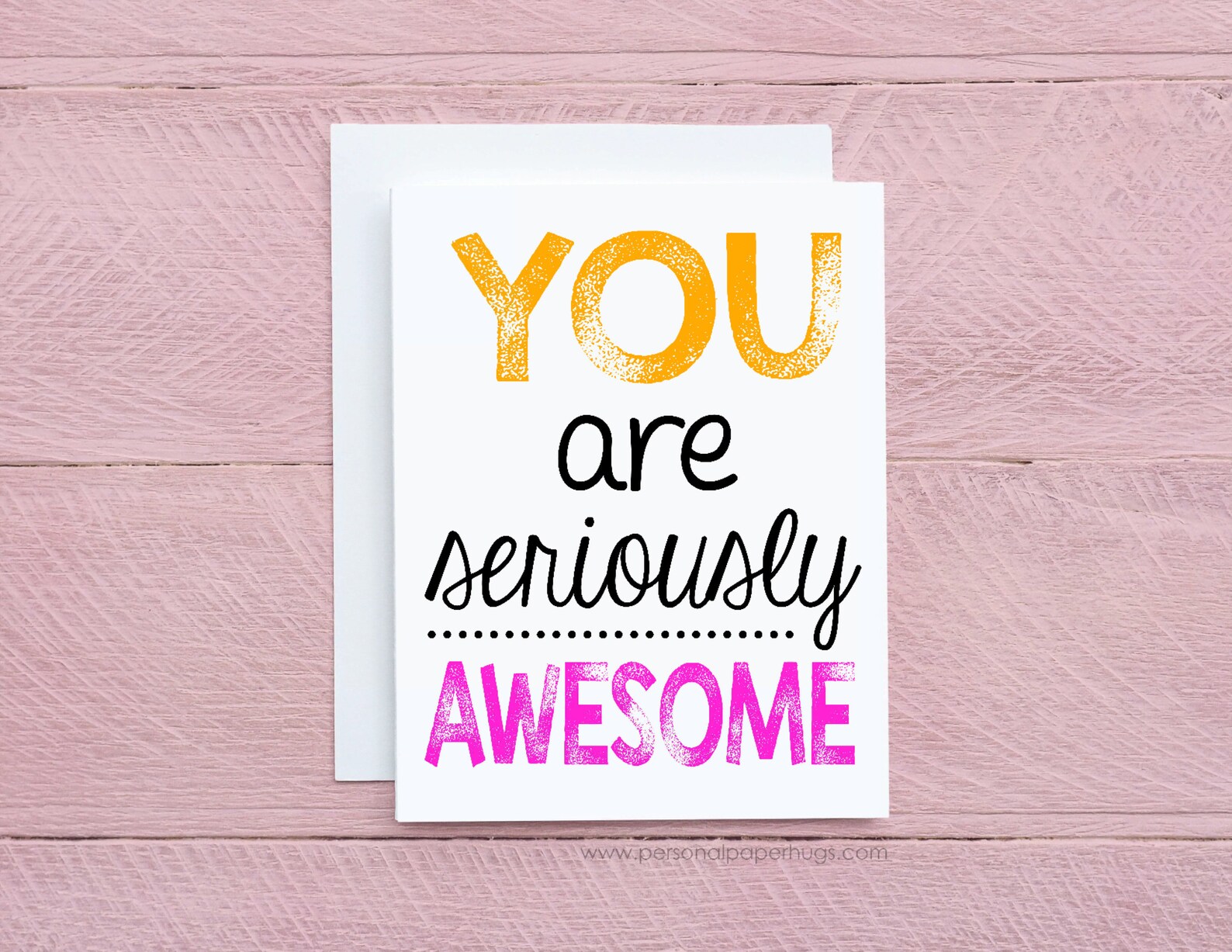 Friendship Card / Card for Friend / Best Friend Card / You Are Awesome ...