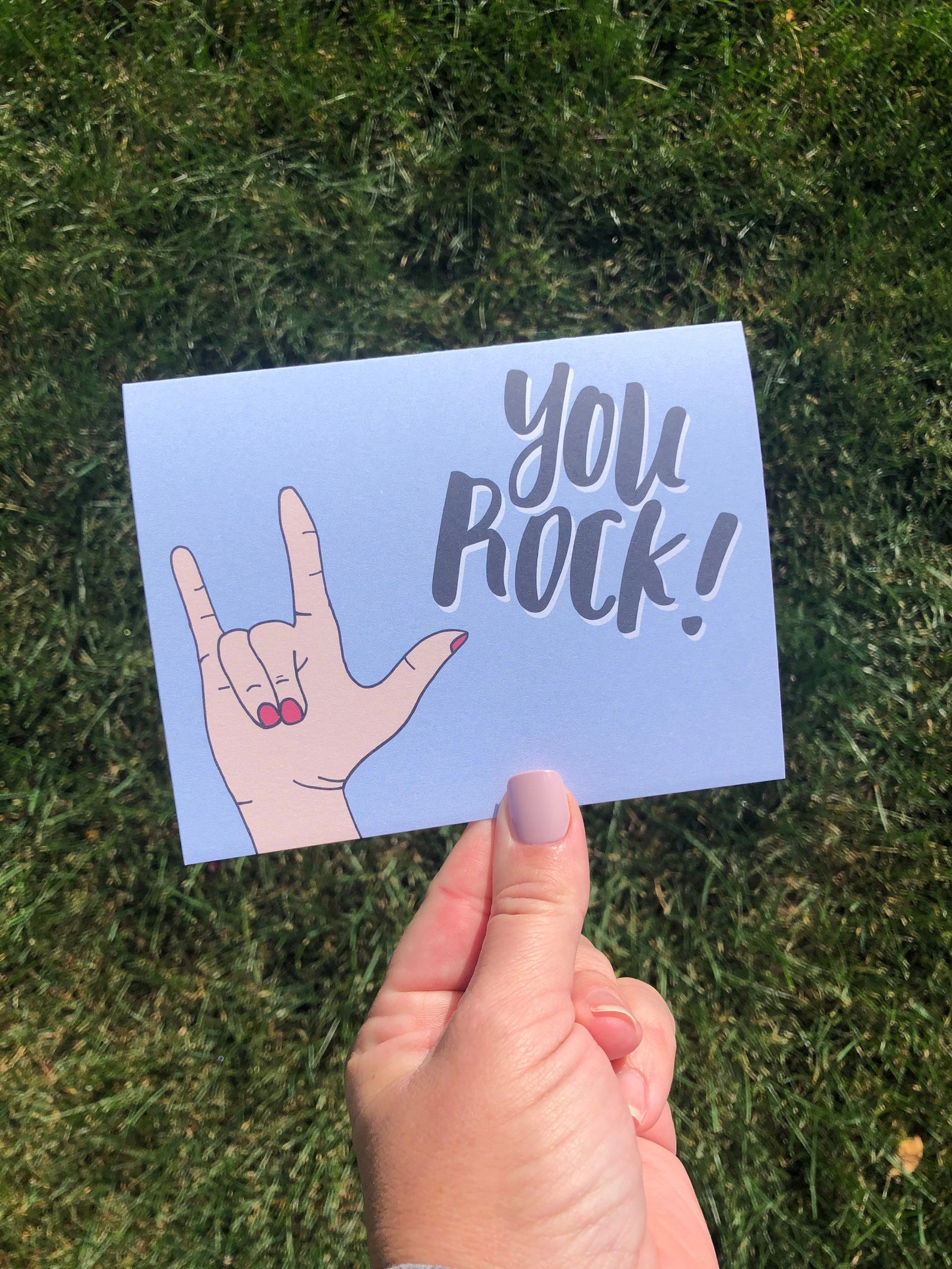 You Rock Essential Worker Encouragement Support Thank You Card - Etsy