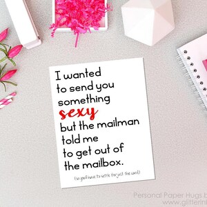 Funny Long Distance Relationship Card / Long Distance Relationship Card ...