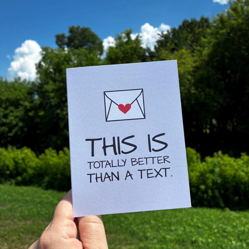 Just Because Card - Etsy