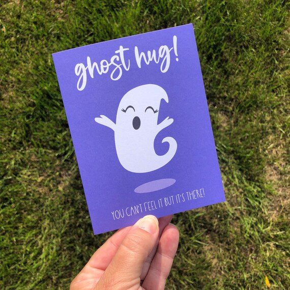Ghost Hugs Memes Easter Ghost Hug Funny Missing You Gift Sterling