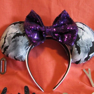Spooky Halloween Mouse Ears // Headband // Not so Scary Ears - Etsy