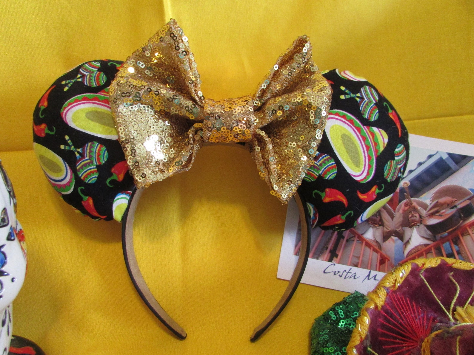 Mexican Spanish Mouse Ears / Headband - Etsy