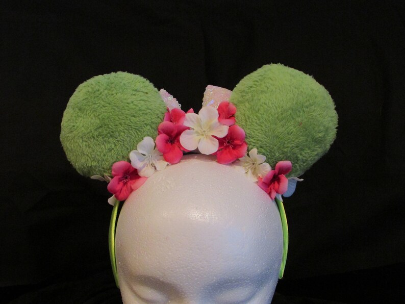 Flower and Garden Mouse Ears / Headband / Ear Hat - Etsy