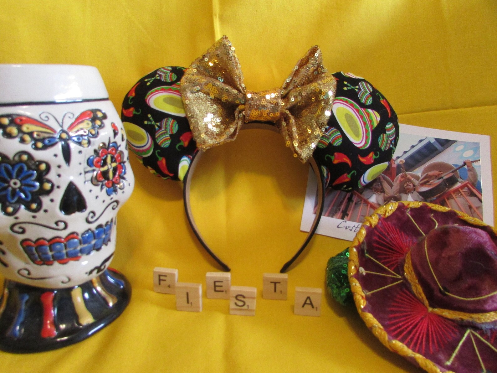 Mexican Spanish Mouse Ears / Headband - Etsy
