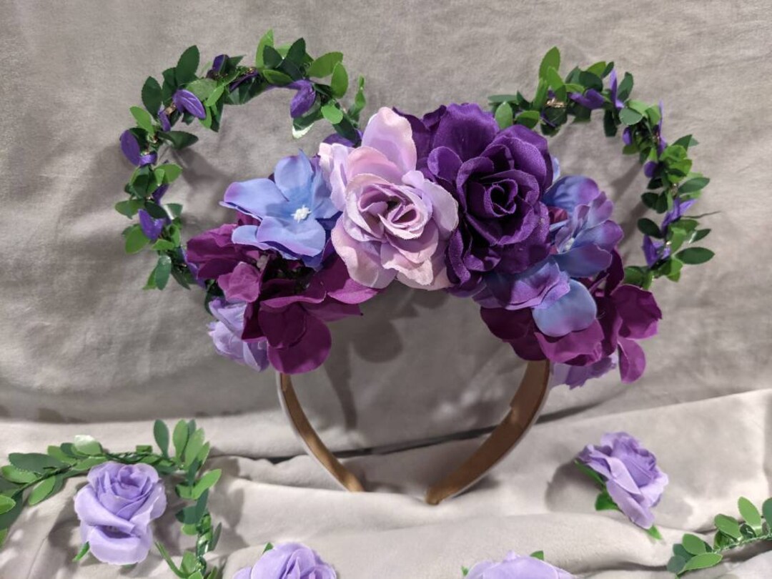 Flower and Garden Mouse Ears // Pixie Dusting / Ear Hat / Headband ...