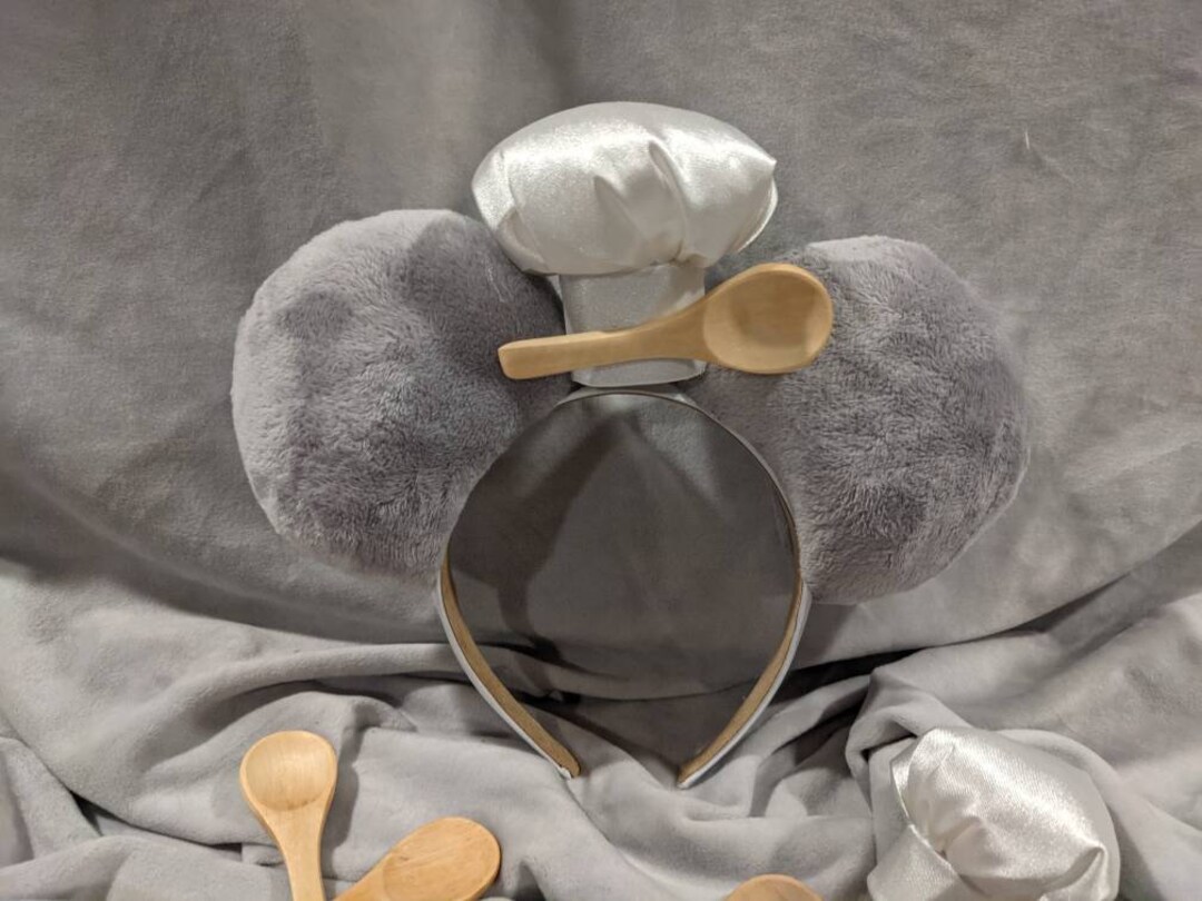 Ratatouille Chef Mouse Ears - Handmade Ear Hat Headband - Etsy
