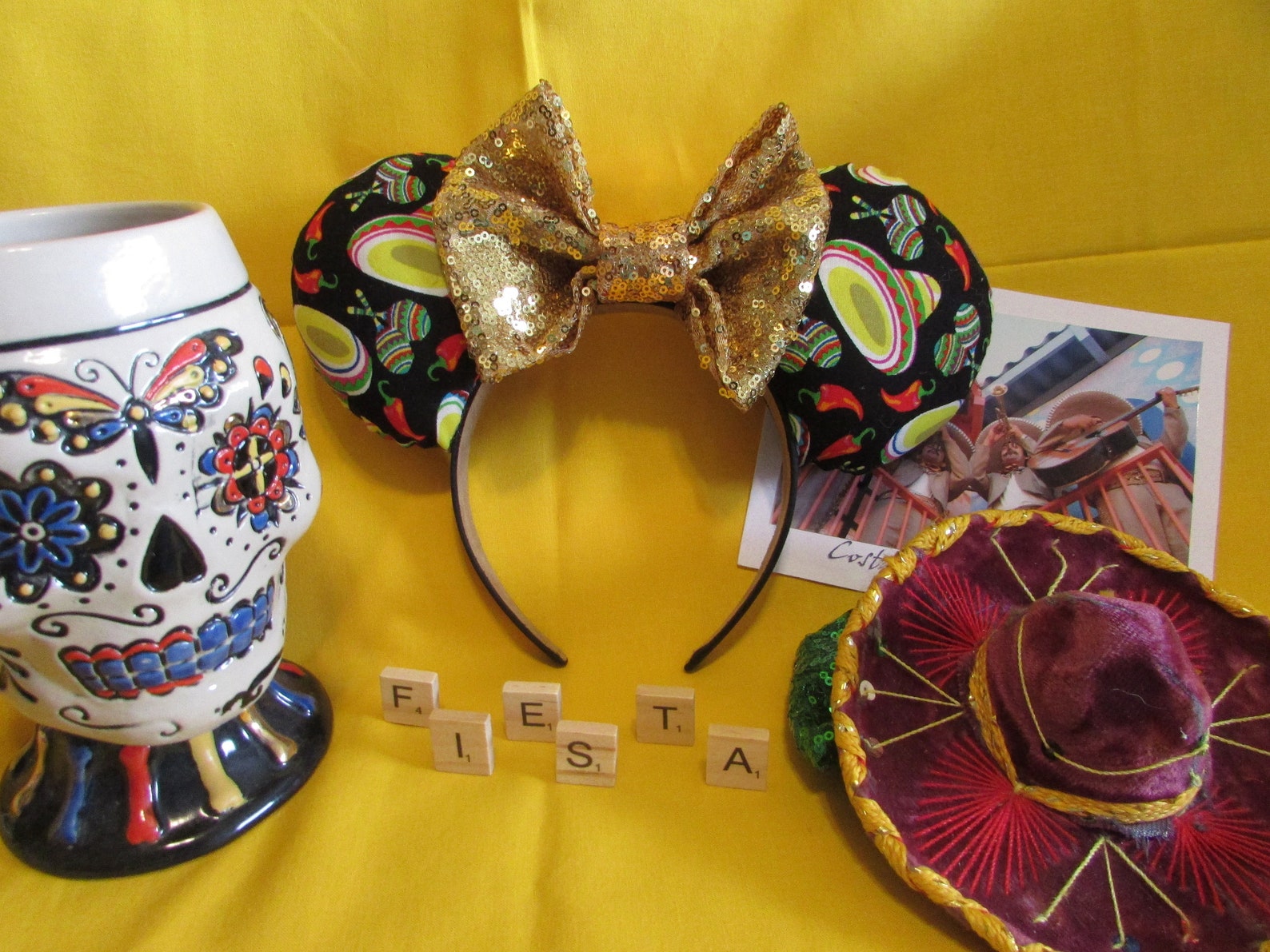 Mexican Spanish Mouse Ears / Headband - Etsy