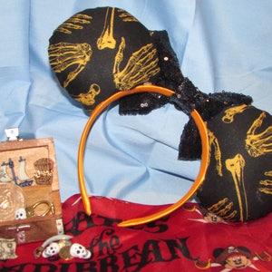Bones Inspired Mouse Ears / Headband - Etsy