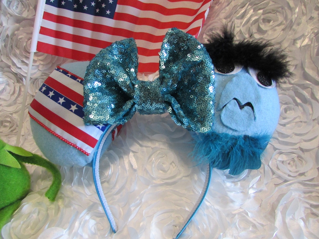Eagle Inspired Muppet Mouse Ears: Patriotic Headband Ear Hat - Etsy